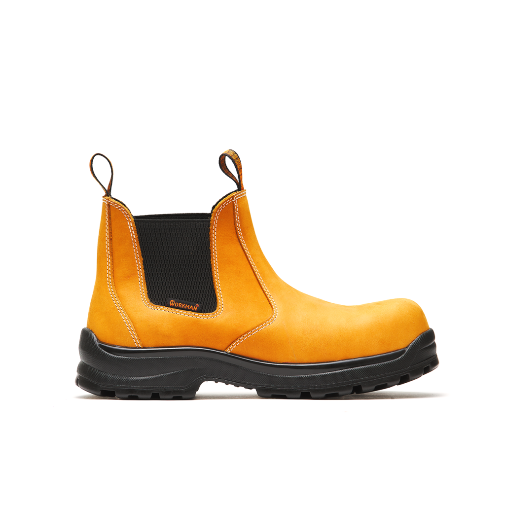 Bota de Seguridad Tipo Chelsea Modelo Pacer Miel WORKMAN - Calzado ...